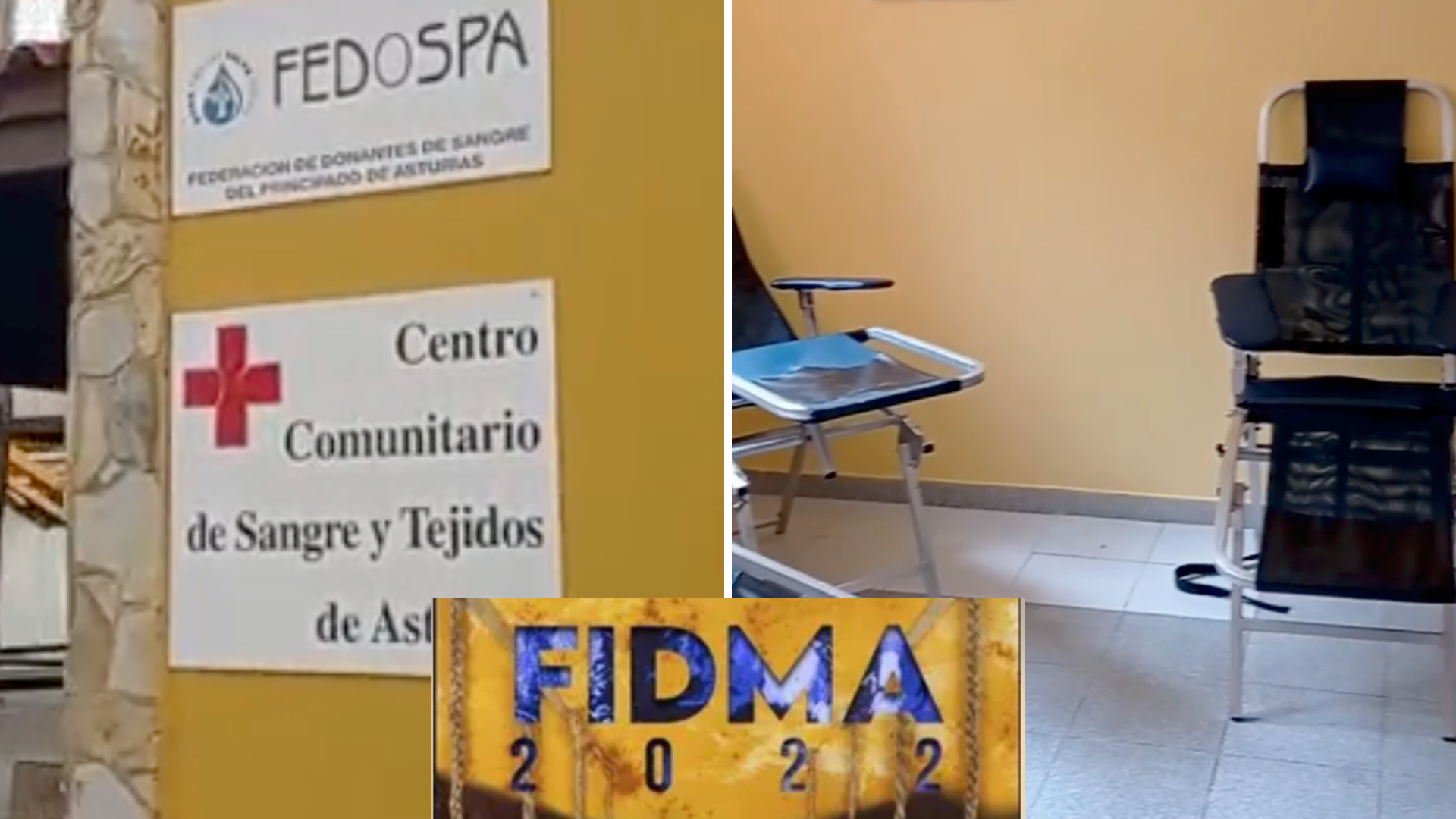 Los visitantes de FIDMA pueden donar sangre en el stand de la ...