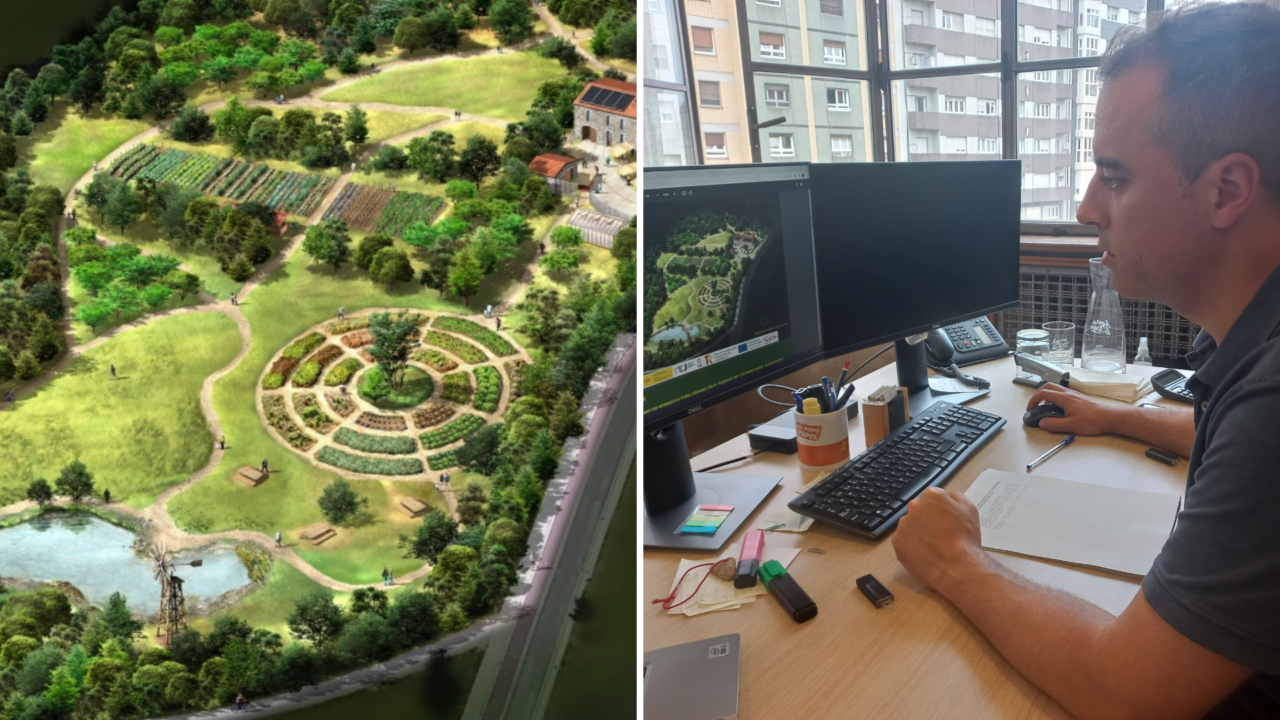 Olmo Ron: “Queremos crear un gran espacio verde para el disfrute de ...