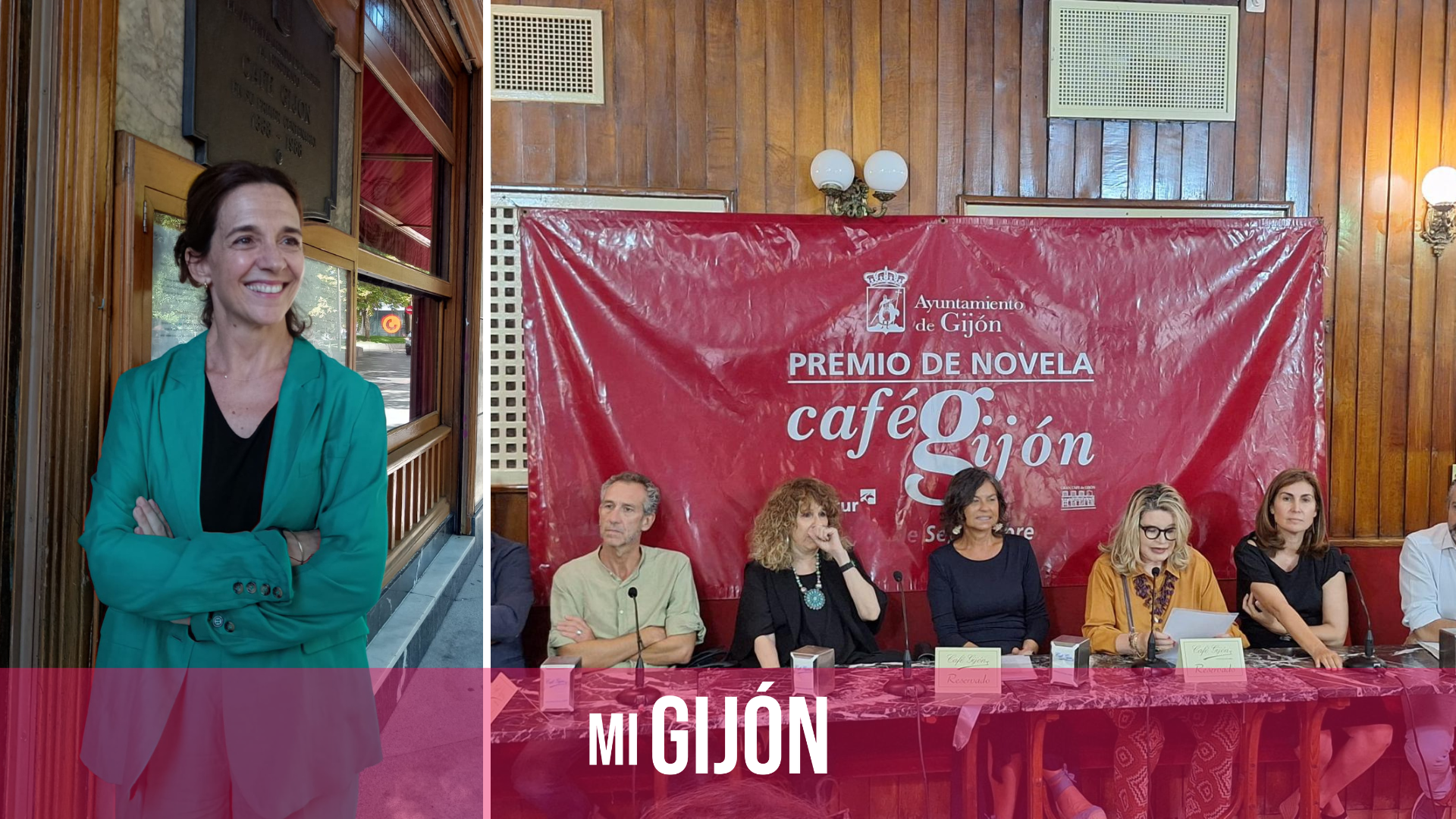 María Fasce, ganadora del Premio Café Gijón 2024 con su novela El final ...