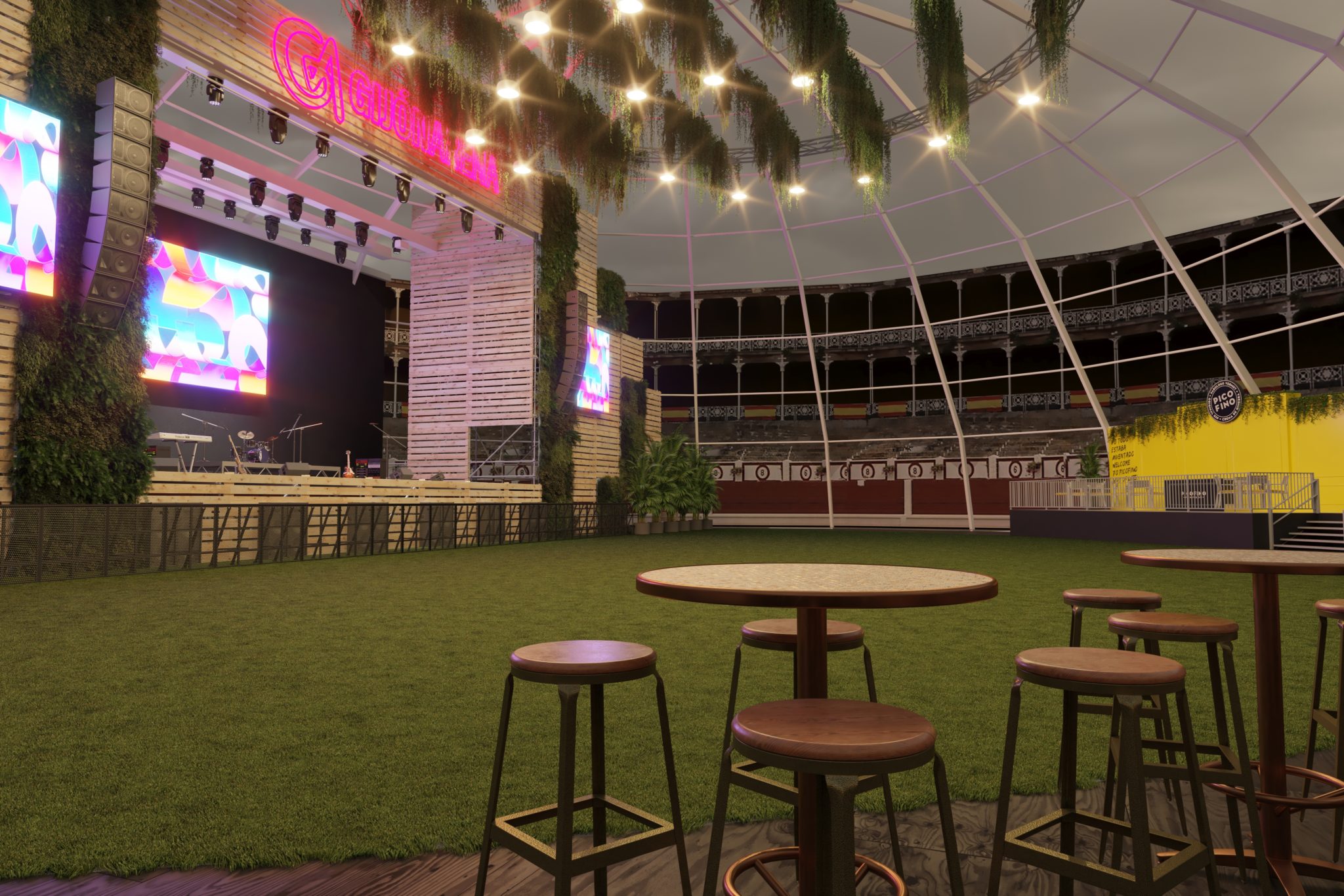 El Gijón Arena ya estira para estrenarse en El Bibio el 7 de febrero ...