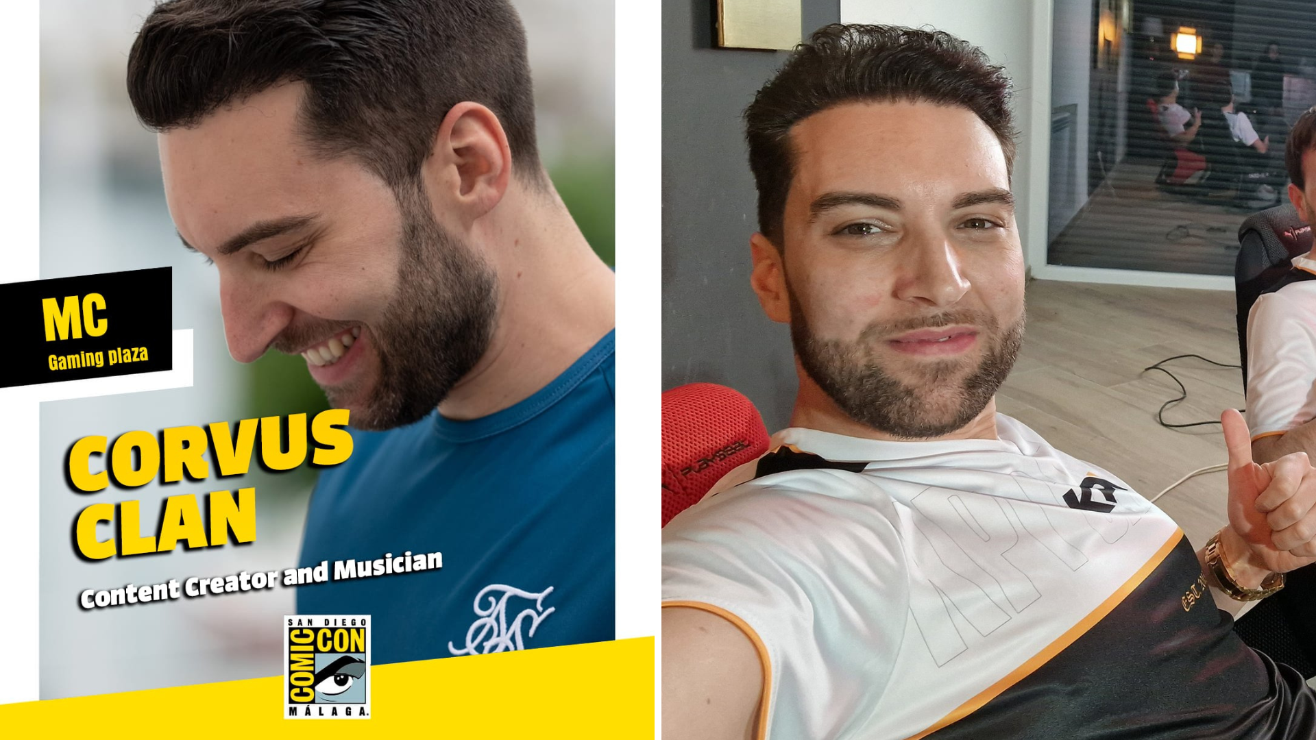 Corvus Clan, maestro de ceremonias en la Comic-Con de Málaga, sueña con ...